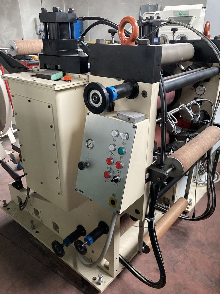 OMET Point to point embossing and lamination unit for napkins, brand new