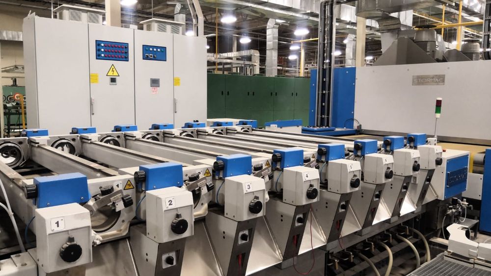 Stork RD8 170 Cm Rotary Screen Printer with steamer