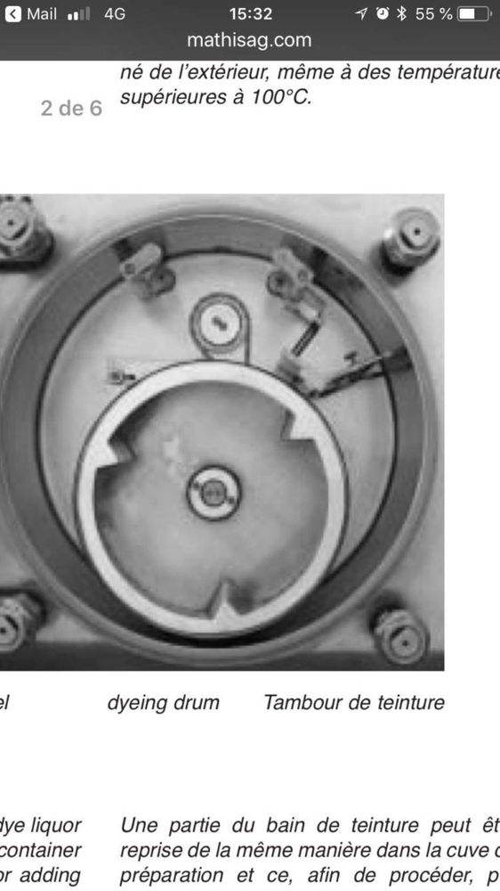 Mathis Laboratory jet dyeing