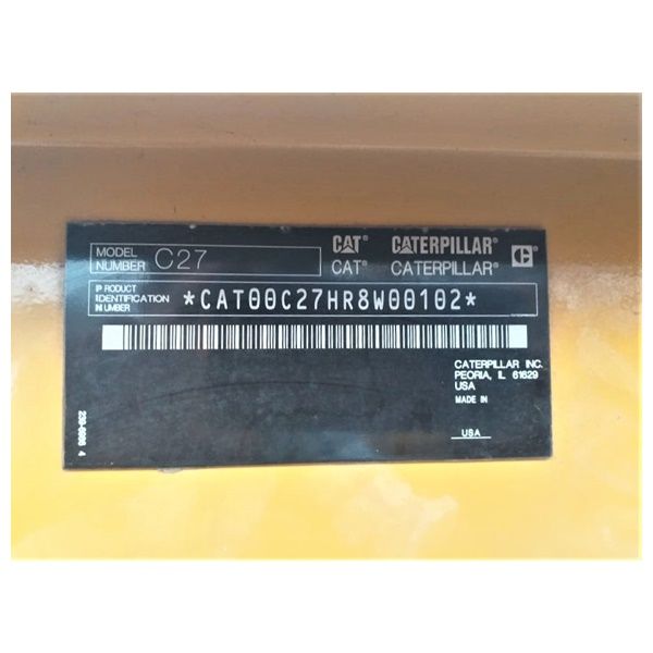 Caterpillar C27