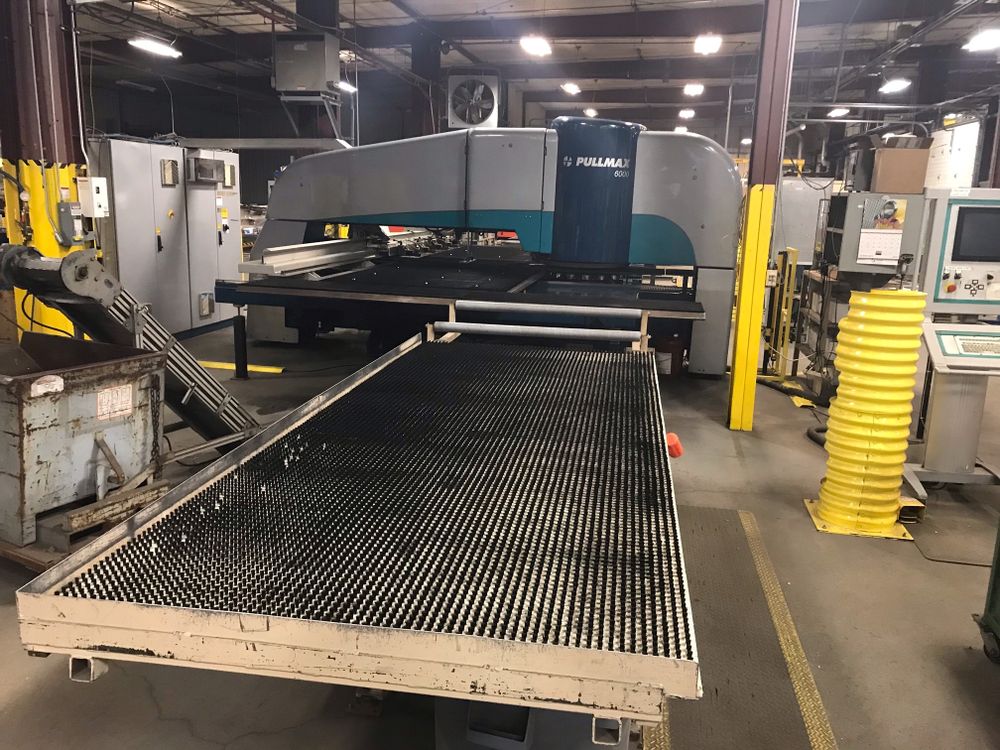 Pullmax 6000 CNC Hydraulic Turret Punch 33 Tons