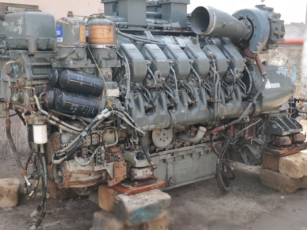 MWM TBD 616 V16 DEUTZ MWM TBD 616 V16 Engine