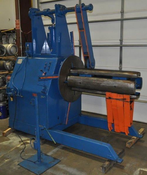 American AMERICAN STEEL LINE Motorized Uncoiler 1000 15,000 Lb