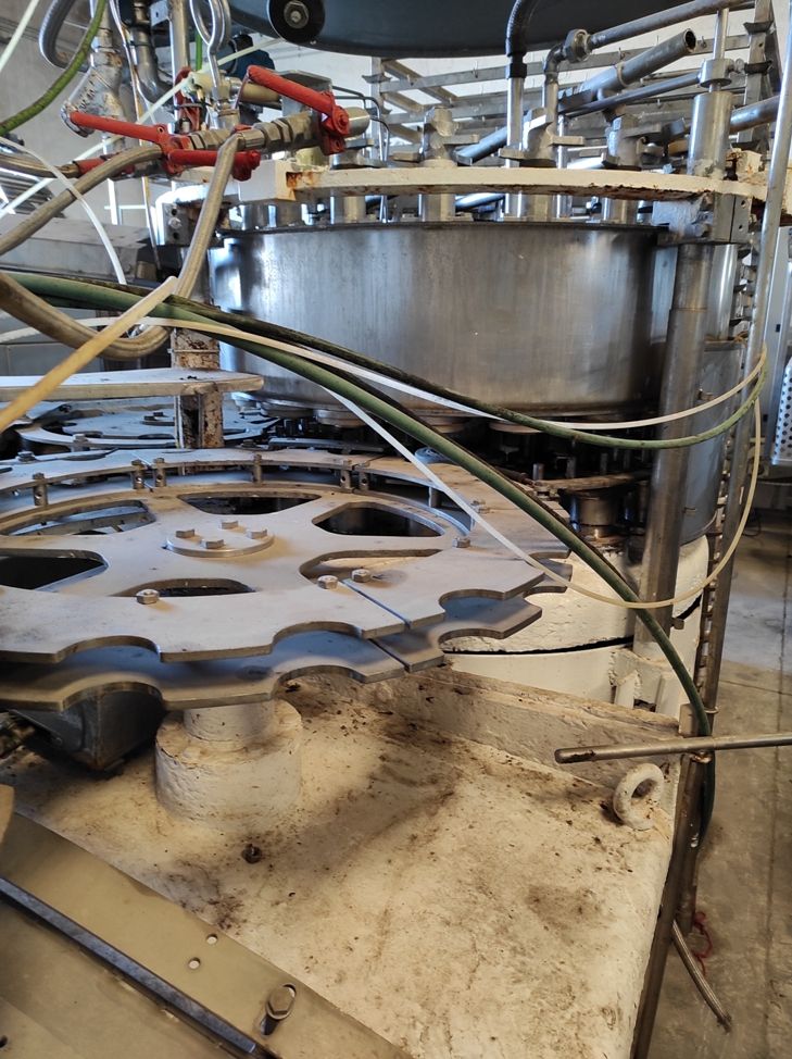 Somme Fortuna-363 AUTOMATIC CAN SEAMER WITH 6 HEADS, CLINCHER AND 18 ...