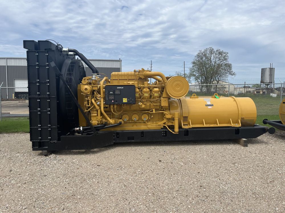 2 Caterpillar 3512C 1365KW Tier 2 Diesel Generator Set