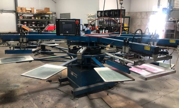 M & R carousel screen printing