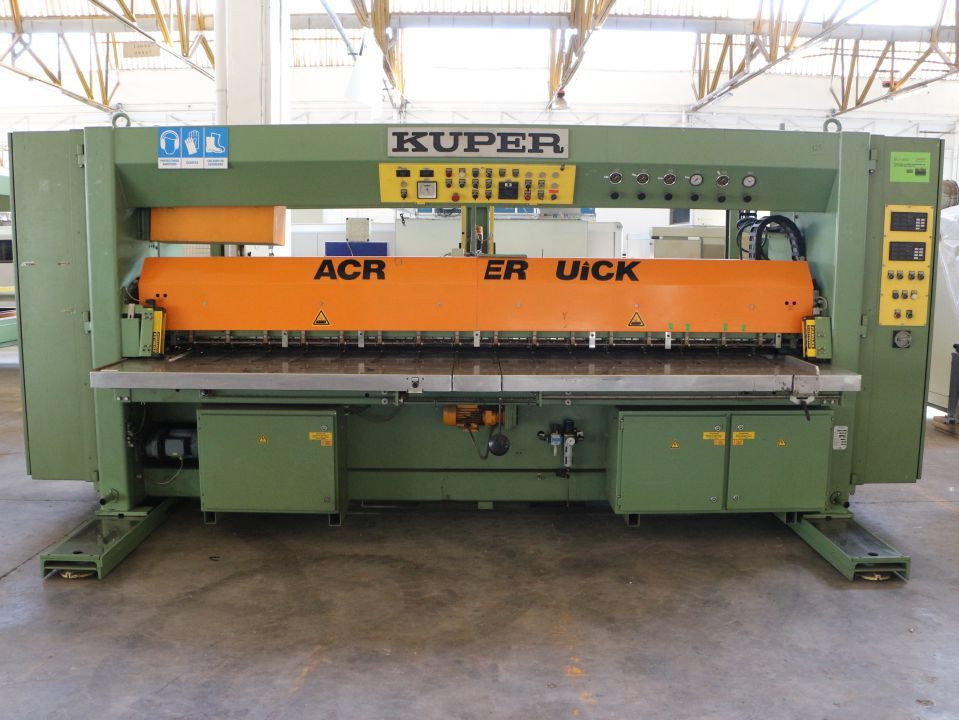 Kuper ACR/3100, CROSS VENEER SPLICER WITH GLUE