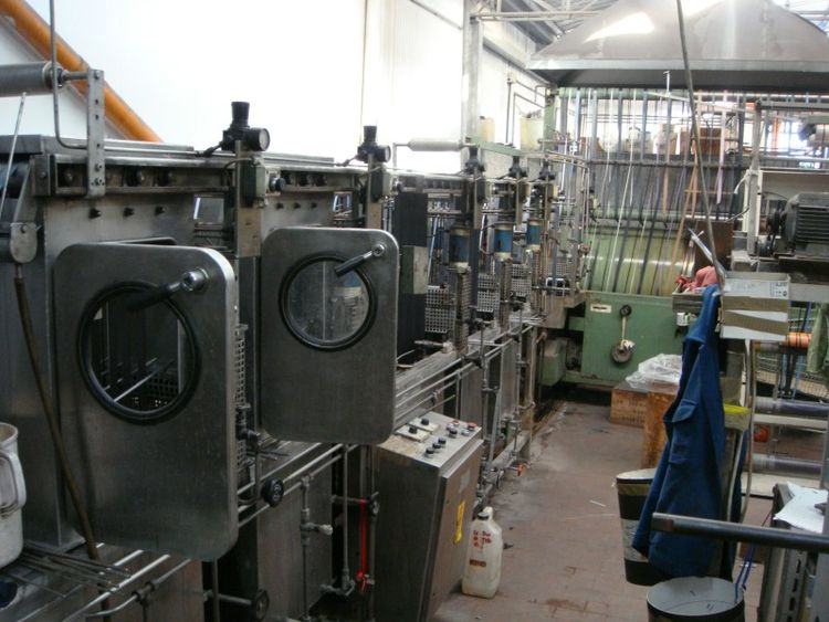 Mageba padsteam dyeing machine 20 cm