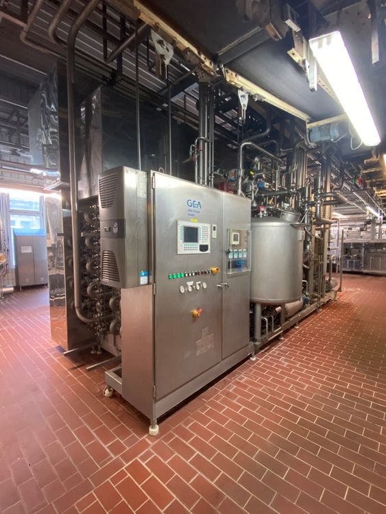 GEA 6500/200 Indirect UHT Unit with aseptic homogeniser