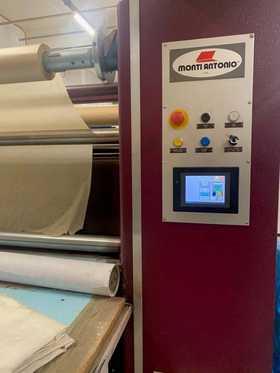 Monti Antonio 98 version 4 180 Cm Rotary calendar heat press + loading ...