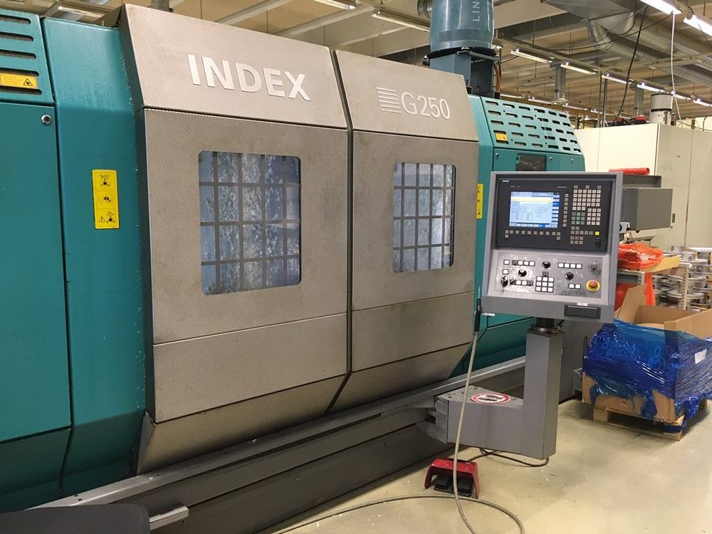 Index INDEX System C200-4D control 12000 rpm G 250 RATIO LINE 1400 mm 2 ...