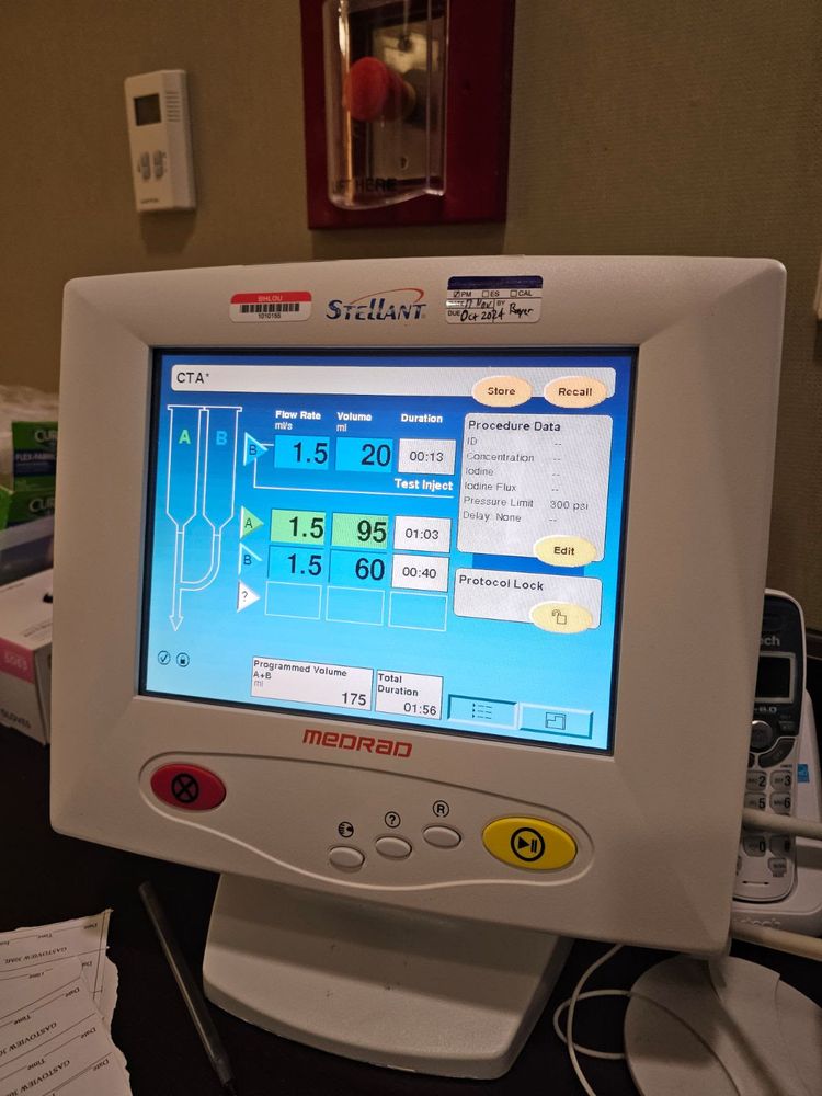 4 Medrad Stellant D CT Injectors
