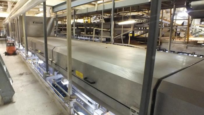 Buhler Drivestation 1400, Stainless Steel Cooling Tunnel