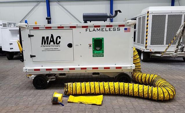 Generac MAC400FHC Mobile Flameless Air Heater (Airline)