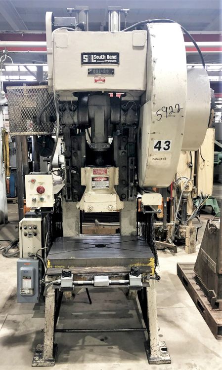 Johnson, South Bend 80-FW-AC Press 80 Ton