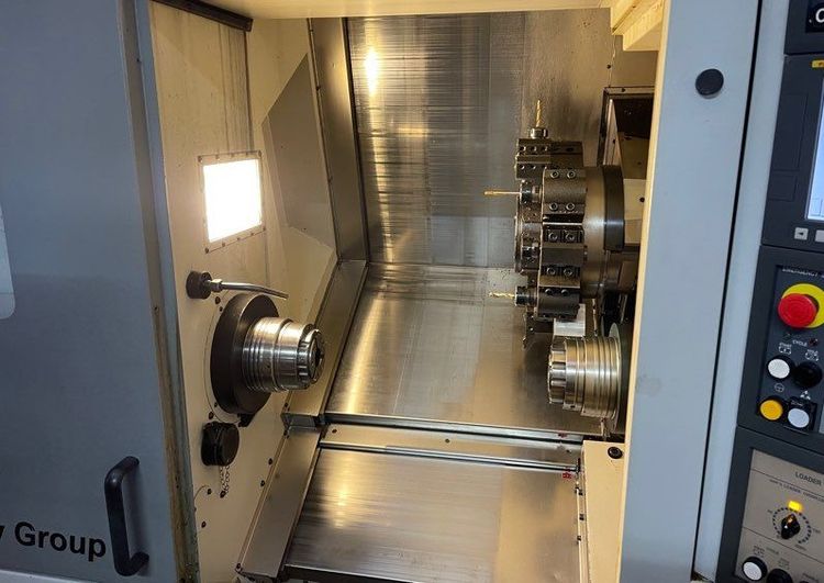 CMZ CNC Control Variable TA20MS robotic / palletized lathe