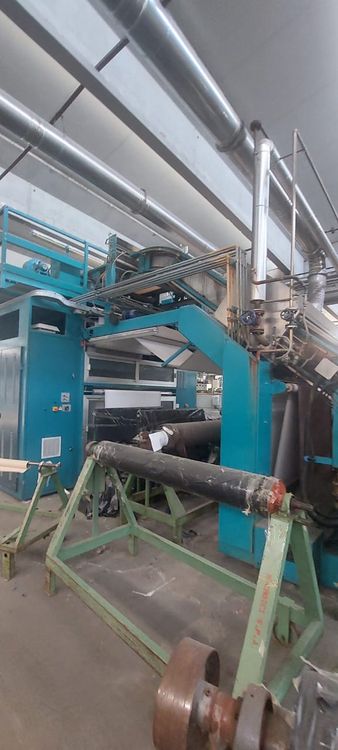 Lafer 200 Cm tandem double drums raising and tentering machine