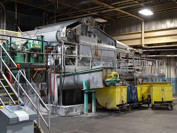 Metso 3100 mm SEW-TMP/TWP31 Twin Wire Wetlap Machine 232 BDTPD