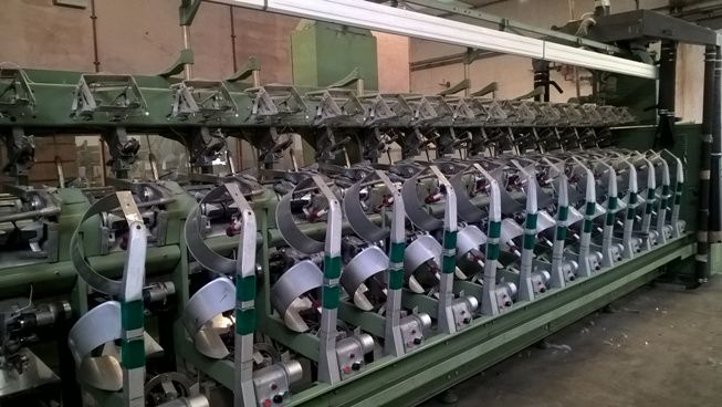 2 Savio RRS VOLUFIL Shrinking and high bulking winder