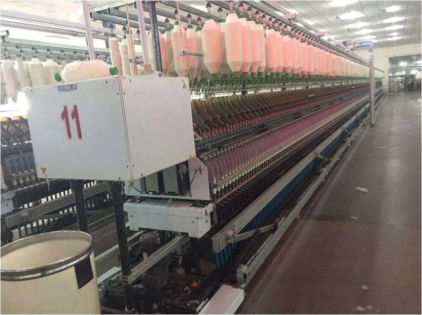 12 Zinser 360 Spinning frames