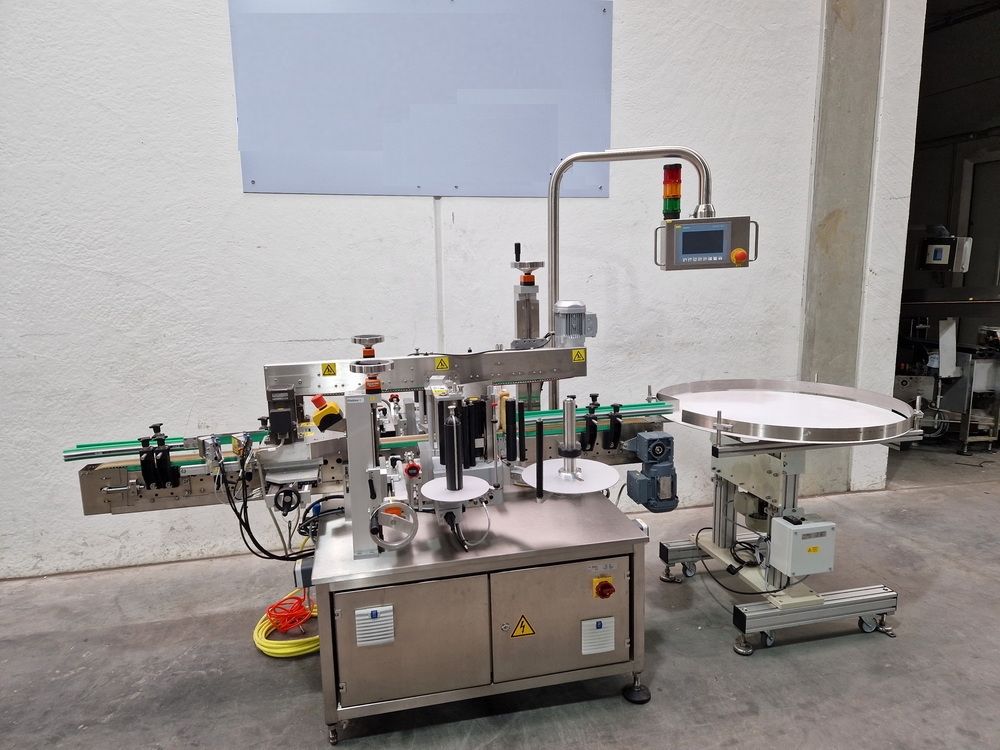 BLUHM WEBER GESET 314, Labelling Machine