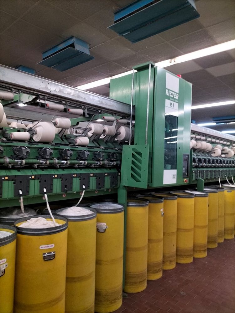 Rieter Complete Open End plant, 1400 rotors