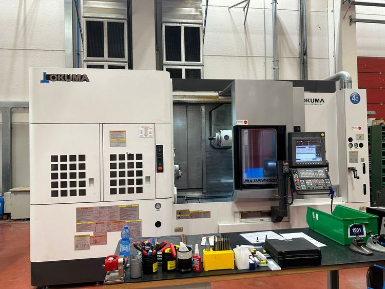 Okuma OSP 300 S 12.000 rpm MULTUS U4000 1SW 1500CNC Multitasking ...