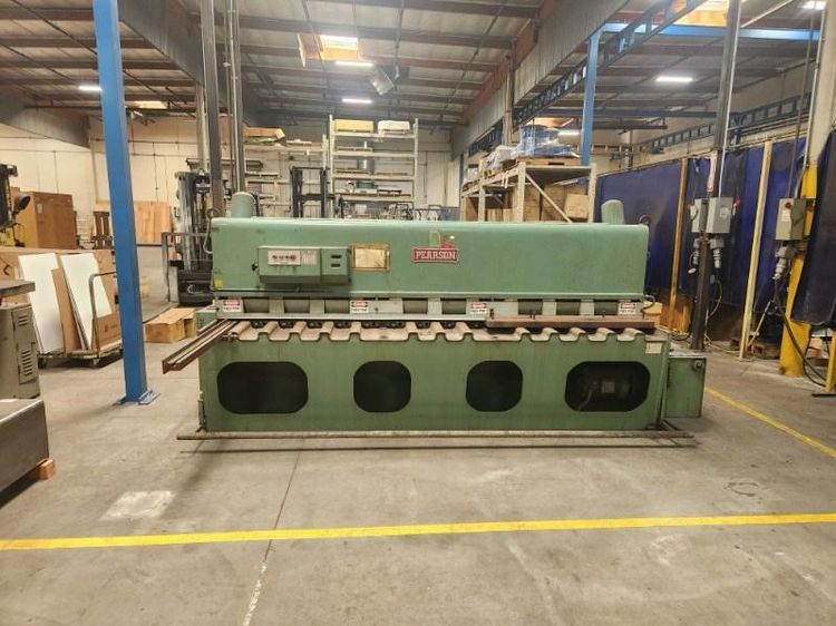 Pearson 10'/.25MS Hydraulic Power Squaring Shear 10' x 1/4"