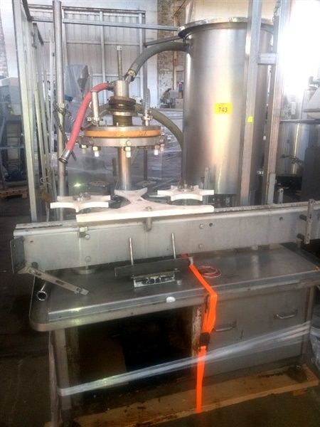 Pacific 8 Head Rotary Volumetric Time Pressure Filler