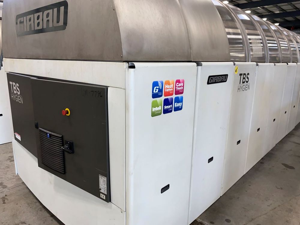 Continental, Girbau TBS-50/12 (12) Twelve Compartment Tunnel Washer