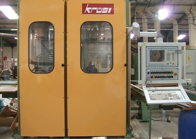 Wood frame machining center