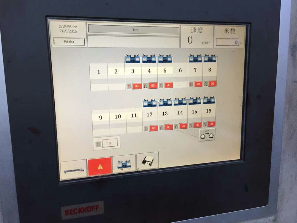 Zimmer 180 Cm Rotary printing machine