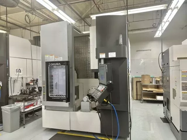 Okuma MU 4000V-L CNC 5 AXIS MACHINING CENTER W/ VTL TURNING