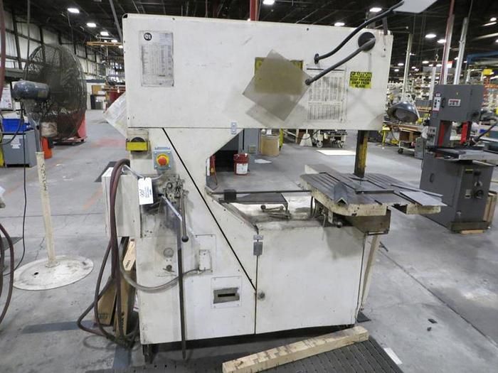 Grob 4V36 VERTICAL BAND SAW Semi Automatic