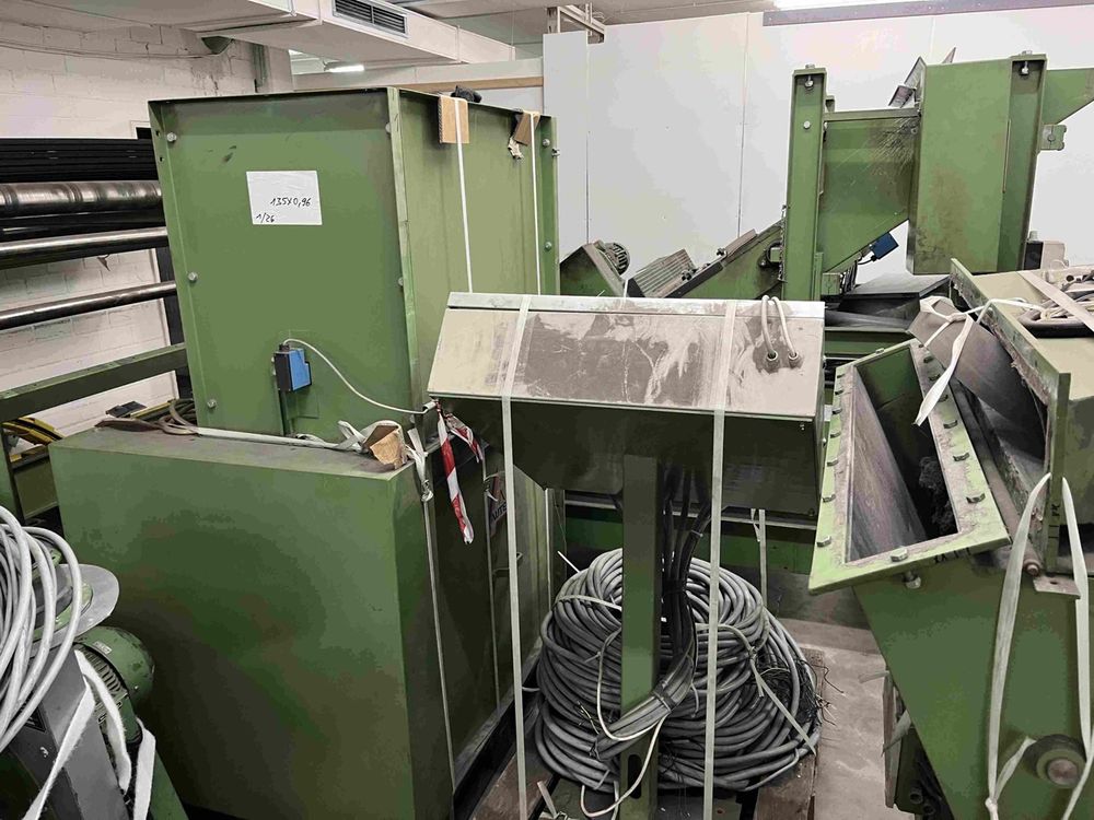 Autefa triple drum tearing machine