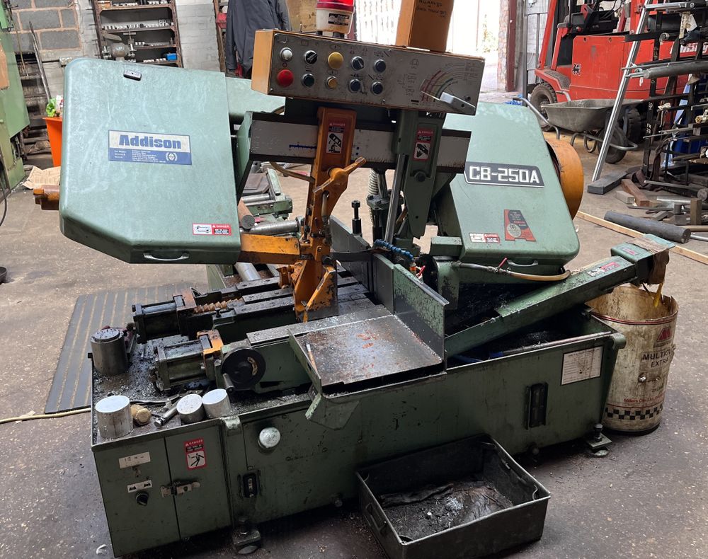 Addison CB-250 Band Saw Semi Automatic