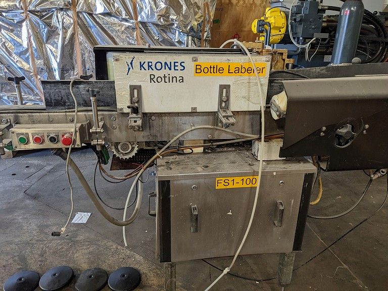Krones Series 47, Rotina Labeler - Cold Glue Wrap Around