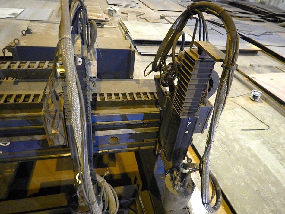 Messer Griesheim 21 000 x 3000 mm (2x plasma) Messer Griesheim Omnimat ...