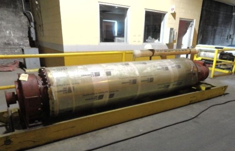 Beloit Rebuilt Suction Drum Roll, 30" dia x 124" face.