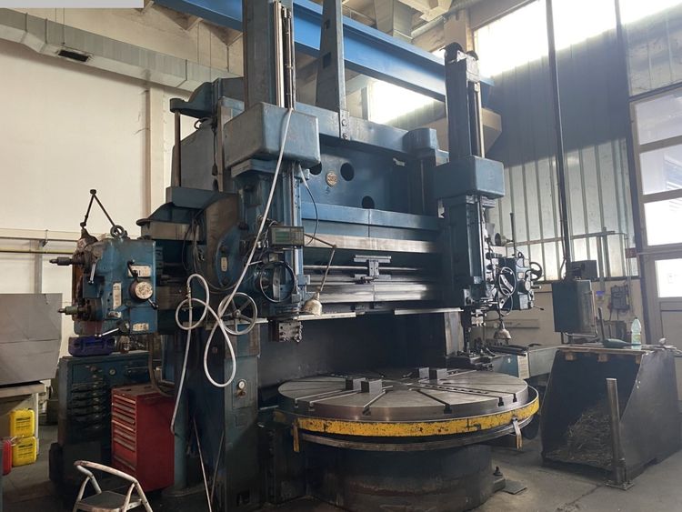 Niles DKZ 2500 Vertical Turret Lathe - Double Column