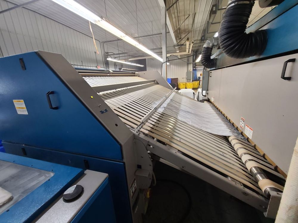 Chicago 4-Lane Folder Crossfolder With Stacker Conveyor