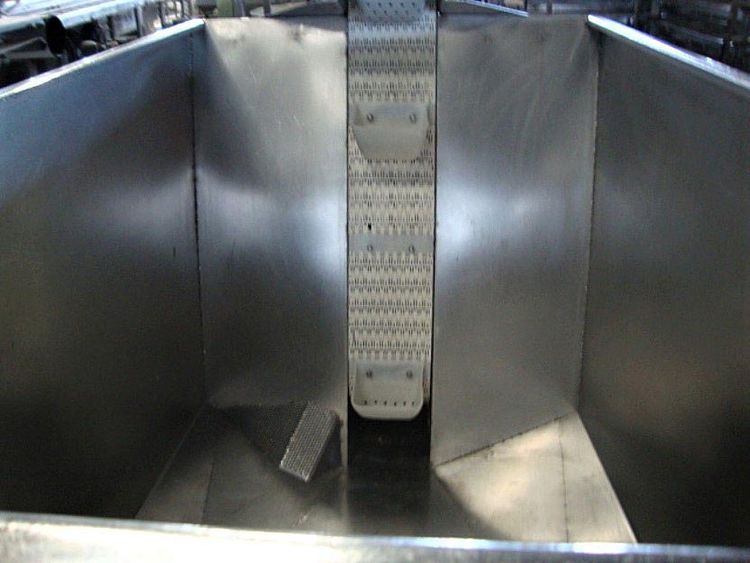 WET HOPPER WITH BUCKET ELEVATOR