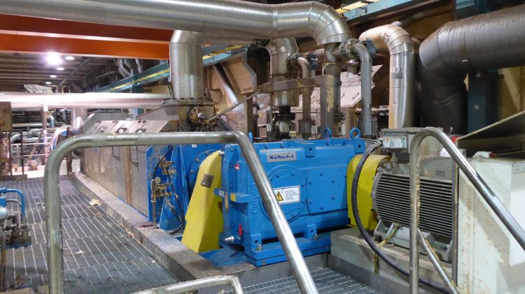 Andritz Type SCP755LM screw press 250 TPD