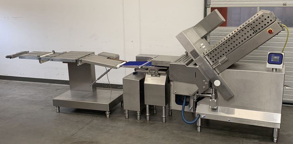 Weber CCS 304 MLC Computer Slicer with cpl. weighing line