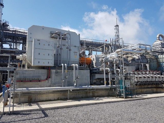 Titan Solar Titan T130 Gas Turbine Plant