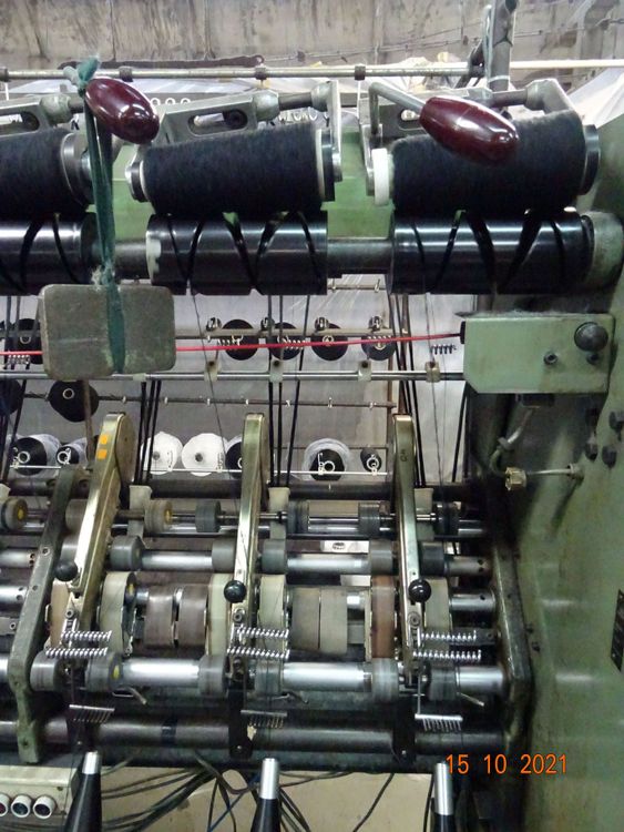 2 Saurer Alma ESP Fancy twisters hollow spindle 30 and 24 spindles