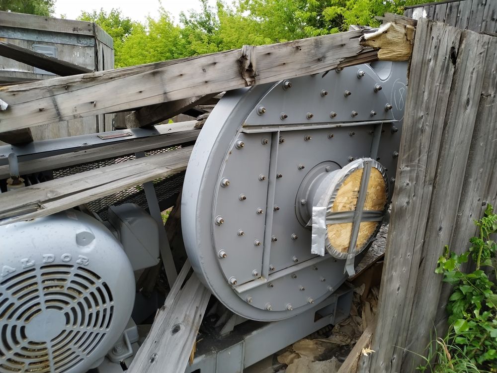 Sprout Bauer A-L 3488 Waste fiber blower 125 HP