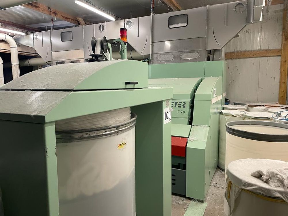 6 Rieter C70 High Speed Carding
