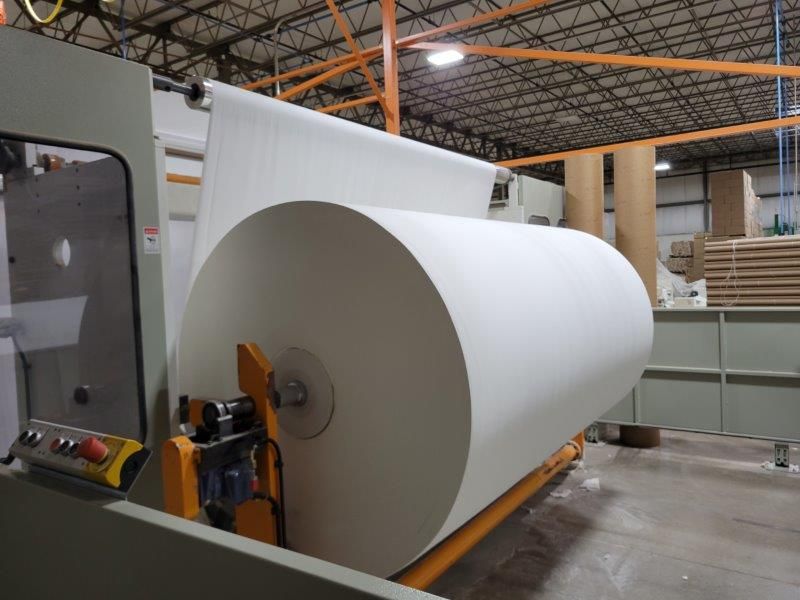 Taiwan Brand 2.850 mm automatic tissue paper slitter rewinder -type JRT