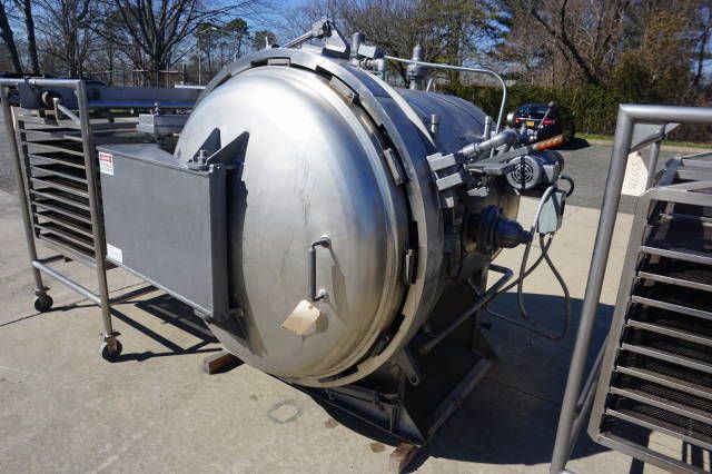 Reiser/Walker 48 In. Diameter Stainless Steel Pressure Cooker/Autoclave